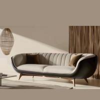 China Modern Upholstered 2 3 Seater Sofa Light Luxury Living Room Lounge Loveseat Sofas Leather Couch Set Furniture for sale