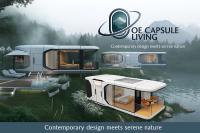 China Prefab House Luxury Hotel Modular Villa 2 Bedroom Prefab Homes Prefabricated Building Space Capsule Prefabricated Cabins for sale