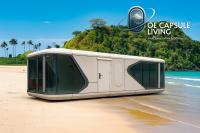 China Prefab House Luxury Hotel Modular Villa 2 Bedroom Prefab Homes Prefabricated Building Space Capsule Prefabricated Cabins for sale