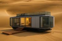 China Durable Using Various Prefab Container House Tiny Portable Home Tiny Modular House Camping Hotel Space Capsule for sale