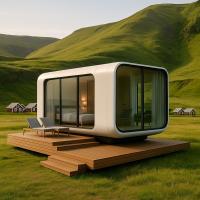 China Soundproof OEM ODM Modular Private Office Pods Outdoor Capsule For Exterior Garden Backyard for sale