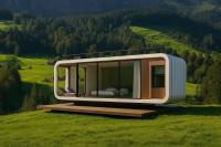 China Soundproof OEM ODM Modular Private Office Pods Outdoor Capsule For Exterior Garden Backyard for sale
