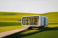 China Soundproof OEM ODM Modular Private Office Pods Outdoor Capsule For Exterior Garden Backyard for sale