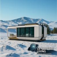 China Intelligent System Outdoor Camping Cabin House Mobile Home Space Prefabricated Room Space Capsule for sale