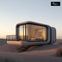 China Luxury Prefabricated Modular Houses Holiday Resort Hotel Windproof Apple Cabin Capsule House for sale