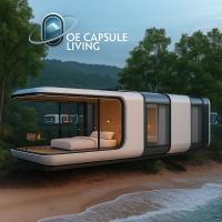 China 20/40ft Chinese Style Modular Prefab Tiny House Container Steel Material Cabin For Hotels Office Use for sale