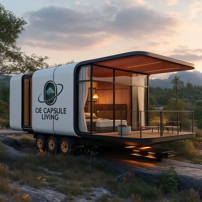 China Portable Apple Cabin Customized Container Mobile Space Capsule House Prefab Easy Installation House Holiday Villas for sale