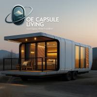 China Portable Apple Cabin Customized Container Mobile Space Capsule House Prefab Easy Installation House Holiday Villas for sale