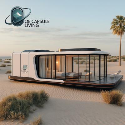 China House Sleeping Hotel Container House Nature Resort Prefabricated Steel Construction For Families for sale