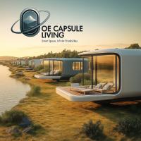 China House Sleeping Hotel Container House Nature Resort Prefabricated Steel Construction For Families for sale