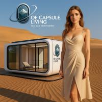 China Villa Capsule House Mobile Hotel Capsule Small Home Modern Modular House Prefabricated Homes Capsule House for sale