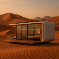China Villa Capsule House Mobile Hotel Capsule Small Home Modern Modular House Prefabricated Homes Capsule House for sale