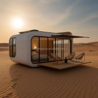China Villa Capsule House Mobile Hotel Capsule Small Home Modern Modular House Prefabricated Homes Capsule House for sale