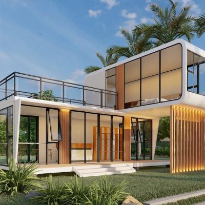 China Detachable Cabin House Parks Mobile Garden House With Roof Portable Outdoor Storage Cabin For Garden for sale