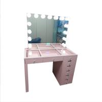 China Stock In US Bedroom Dressers Makeup Table Dressing Desk With  Mirror Girl Cosmetic Vanity for sale