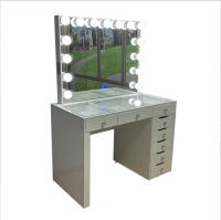 China Stock In US Bedroom Dressers Makeup Table Dressing Desk With  Mirror Girl Cosmetic Vanity for sale