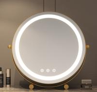 China Touch Screen Small Vanity Mirror with LED Lights for Personal Beauty Makeup for sale