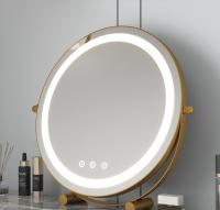 China Touch Screen Small Vanity Mirror with LED Lights for Personal Beauty Makeup for sale