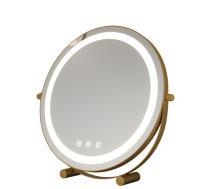 China Touch Screen Small Vanity Mirror with LED Lights for Personal Beauty Makeup for sale