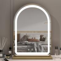 China Modern LED Light Makeup Mirror with USB Charging and Natural Light Simulation for Tabletop Use for sale