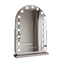 China Customizable LED Light Makeup Mirror with USB Charging for Barber Shop and Salon Vanity for sale