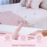 China Modern Hollywood Makeup Mirror with 3 Color Temperature Adjustable Brightness and USB Charging Port for sale