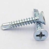 China DIN7982 Countersunk Head Self Tapping Screw Carbon Steel Stainless Steel 2.2x4mm to 6.3x100mm Zinc Plated for sale