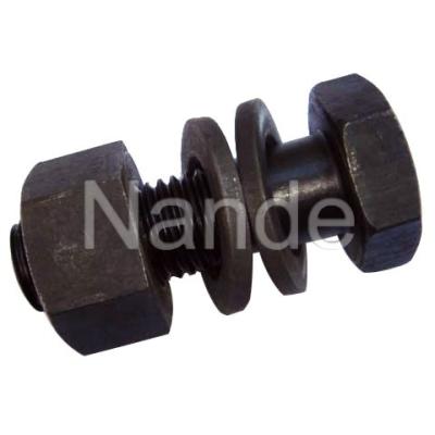 China Grade 10.9 High Strength Heavy Hex Bolt M22x1.5 Black for Machinery for sale