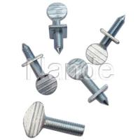 China Carbon Steel Thumb Screw Connect Bolt with Square Nut Zinc Plated M4 to M8 for sale