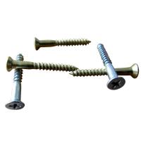 China Countersunk Head Brass Plated Screws DIN97 Stainless Steel Wood Screws Customized for sale