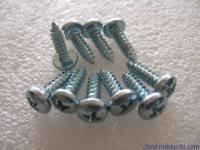 China Zinc Plated Carbon Steel Self Tapping Screws M2.9 to M6.3 DIN 7981 Pan Head for sale