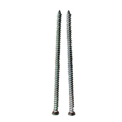 China CE Compliant Grade 8.8 Concrete Nail Screw M7.5 Yellow Zinc Coated Countersunk T30 for sale