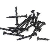 China Bugle Head OEM Screw DIN7505 Black Phosphate Coated Screws Grade 8.8 for sale