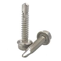 China RoHS Certified OEM Screw Customized Self Drilling Hex Head Screws DIN7504 for sale