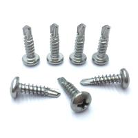 China RoHS Certified OEM Screw Customized Self Drilling Hex Head Screws DIN7504 for sale