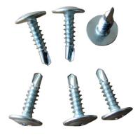 China CE Certified Zinc Plated Wafer Head Self Drilling Screws DIN7504 Size #4 to #14 for sale