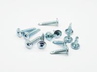 China CE Certified Zinc Plated Wafer Head Self Drilling Screws DIN7504 Size #4 to #14 for sale