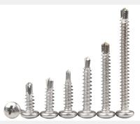 China Carbon Stainless Steel Self Tapping Drilling Screw Zinc Plated Grade 8.8 for BSW Construction Projects for sale