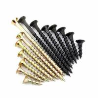 China DIN Standard Chipboard Wood Screws Grade 4.8 8.8 Zinc Plated Carbon Steel Stainless Steel Size 4 to 14 Length 9mm to 120mm for sale