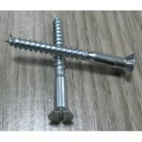 China DIN Standard Chipboard Wood Screws Grade 4.8 8.8 Zinc Plated Carbon Steel Stainless Steel Size 4 to 14 Length 9mm to 120mm for sale