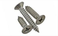 China DIN7991 Countersunk Wood Screw Zinc Plated Carbon Steel Size 4-14 Length 9mm-120mm for sale