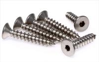 China DIN7982 Self Tapping Round Head Screws Carbon Stainless Steel  Round Head Fasteners for sale