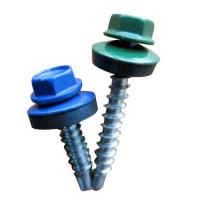 China Customized Carbon Stainless Steel Hex Flange Self Drilling Screw DIN7504K M4-M8 for sale