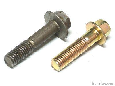 China DIN6921 Hex Flange Bolt 8.8 Grade M5-M24 Zinc Plated Carbon Steel Fastener for sale