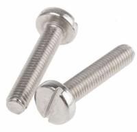 China Grade 6.8 OEM Screw DIN85 Slotted Pan Head Machine Screw M3 - M10 for sale