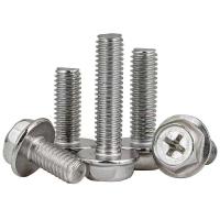 China Carbon Steel Zinc Plated Hex Flange Head Bolt DIN6921 M5-M36 Grade 8.8 10.9 12.9 for sale