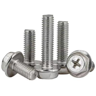 China Carbon Steel Zinc Plated Hex Flange Head Bolt DIN6921 M5-M36 Grade 8.8 10.9 12.9 for sale
