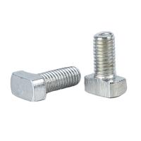China ANSI T Shaped Bolt Square Head Grade 8.8 Carbon Steel Zinc Plated M5 to M48 for sale