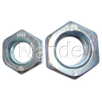 China Corrosion Resistant High Strength Hex Nut DIN934 Zinc Plated Nut Grade 8.8 for sale
