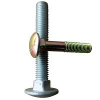 China Carbon Steel Carriage Bolt Square Neck Zinc Plated Grade 4.8 M5 M24 for Construction for sale